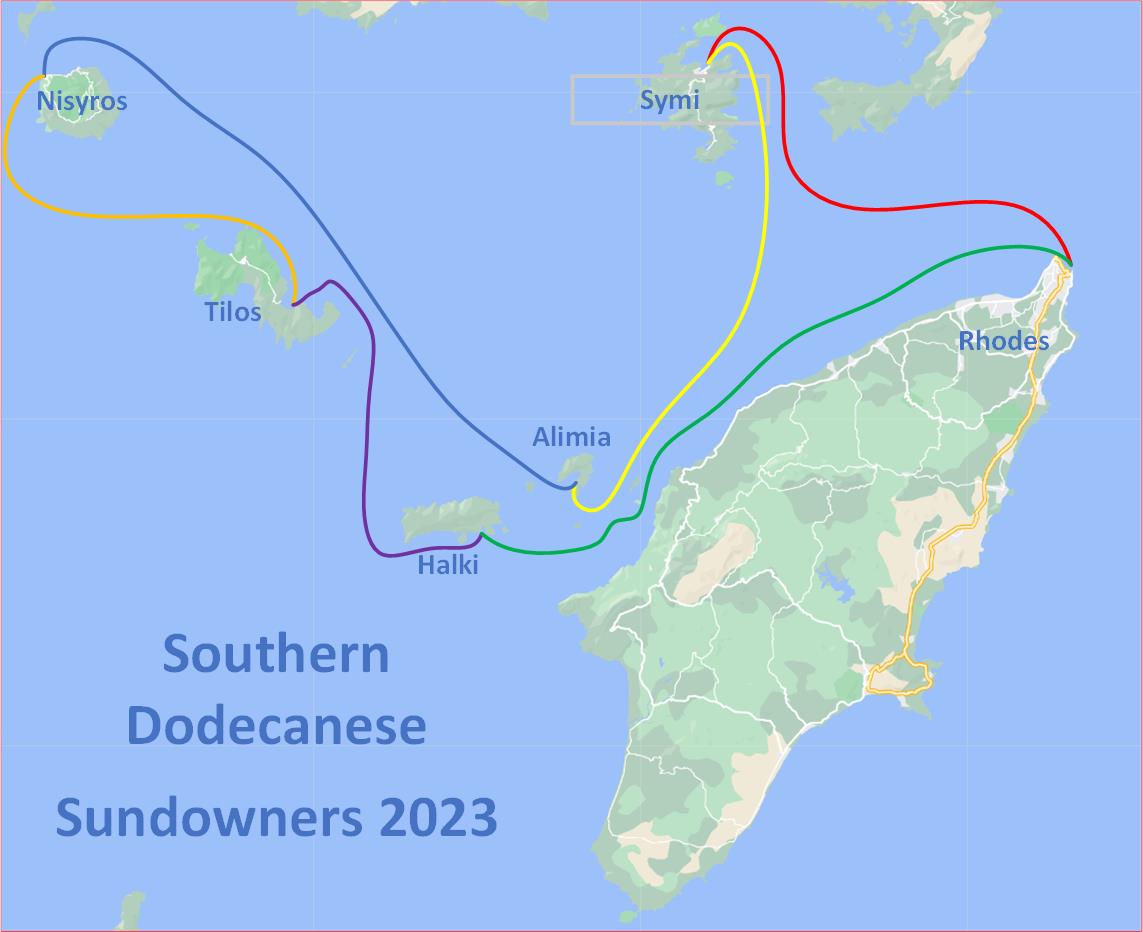 Dodecanese Islands 2023 – Sundowners Yacht Club